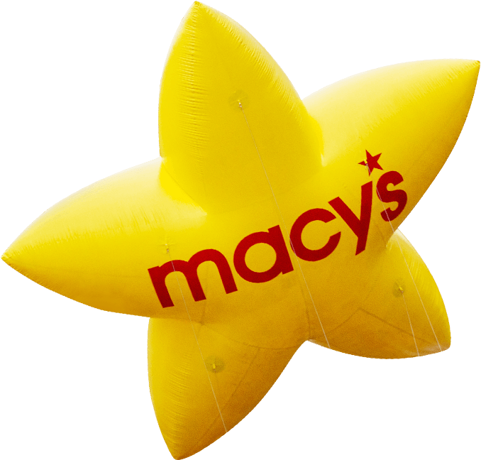 Download Image Yellow Macy's Star - Macy's Thanksgiving Day Parade ...