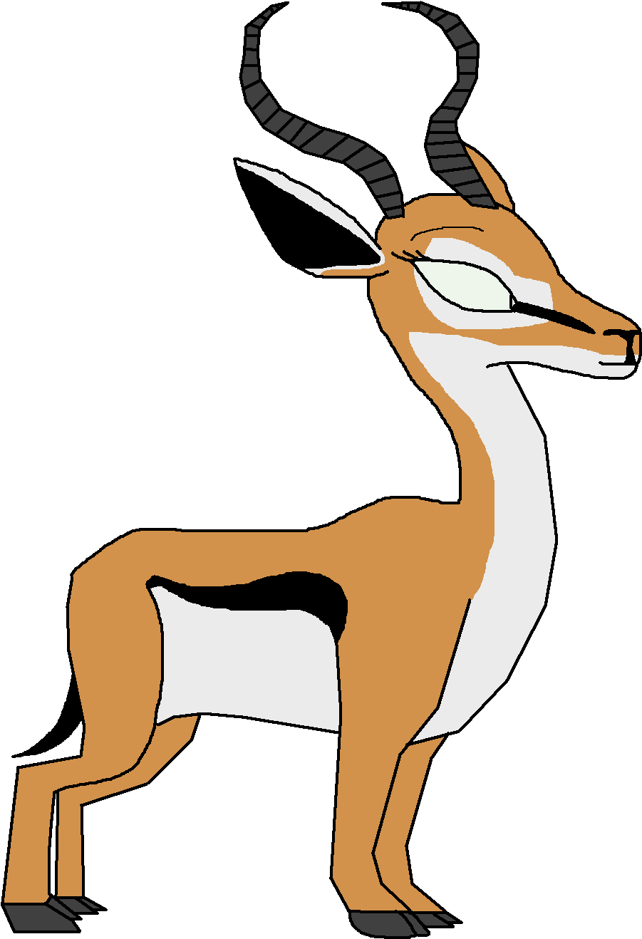 Download Springbok - Wonder Zoo Springbok - Full Size PNG Image - PNGkit