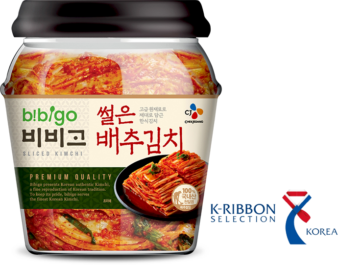 Download Kimchi Package And K-ribbon Image - Cj Bibigo Sliced Radish ...