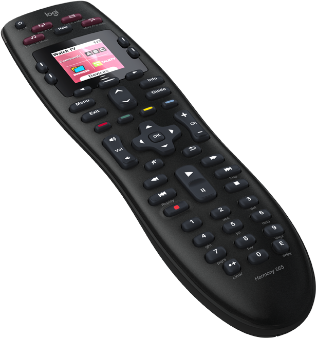 Download Specifications - Logitech Harmony 665 Advanced Remote Control ...
