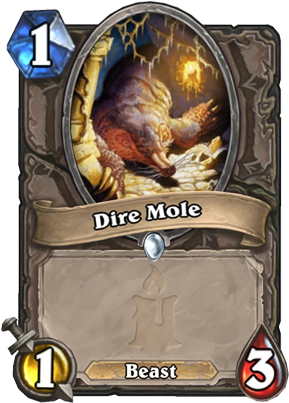 Download Dire Mole Card - Dire Mole - Full Size PNG Image - PNGkit