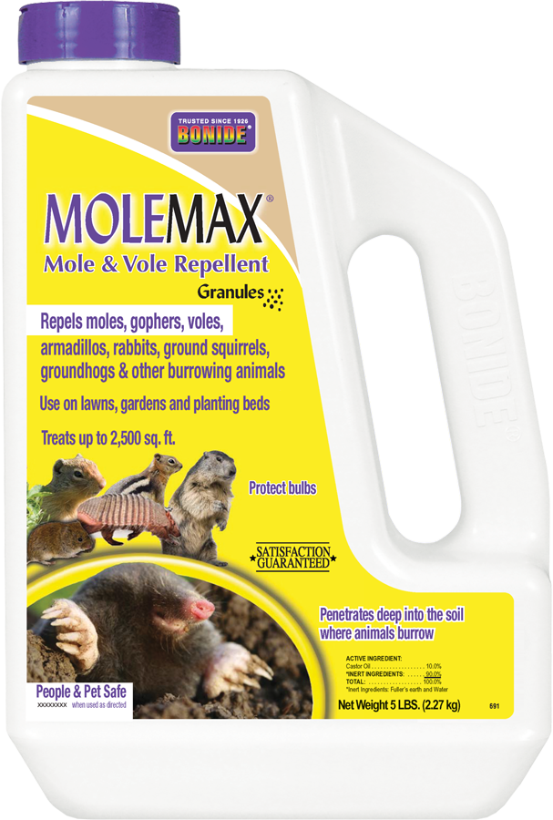 Download Molemax Mole & Vole Repellent - Bonide Products Inc Molemax ...