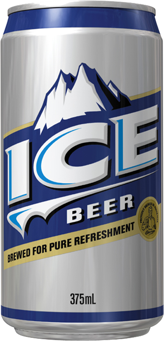 Download Ice Cans 30 Block 375ml - Ice Beer - Full Size PNG Image - PNGkit