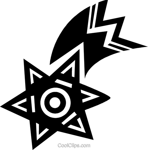 Download Shooting Star Royalty Free Vector Clip Art Illustration ...