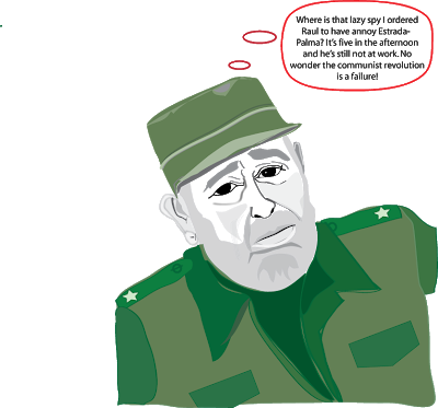 Download Fidel Castro - Cartoon - Full Size PNG Image - PNGkit