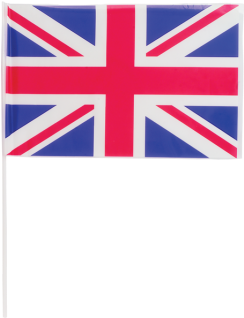 Download Handheld Union Jack Flags - Uk Flag - Full Size PNG Image - PNGkit