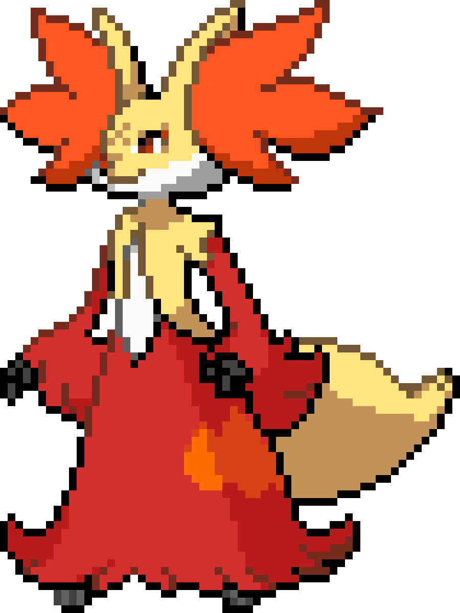 Download Delphox - Full Size PNG Image - PNGkit