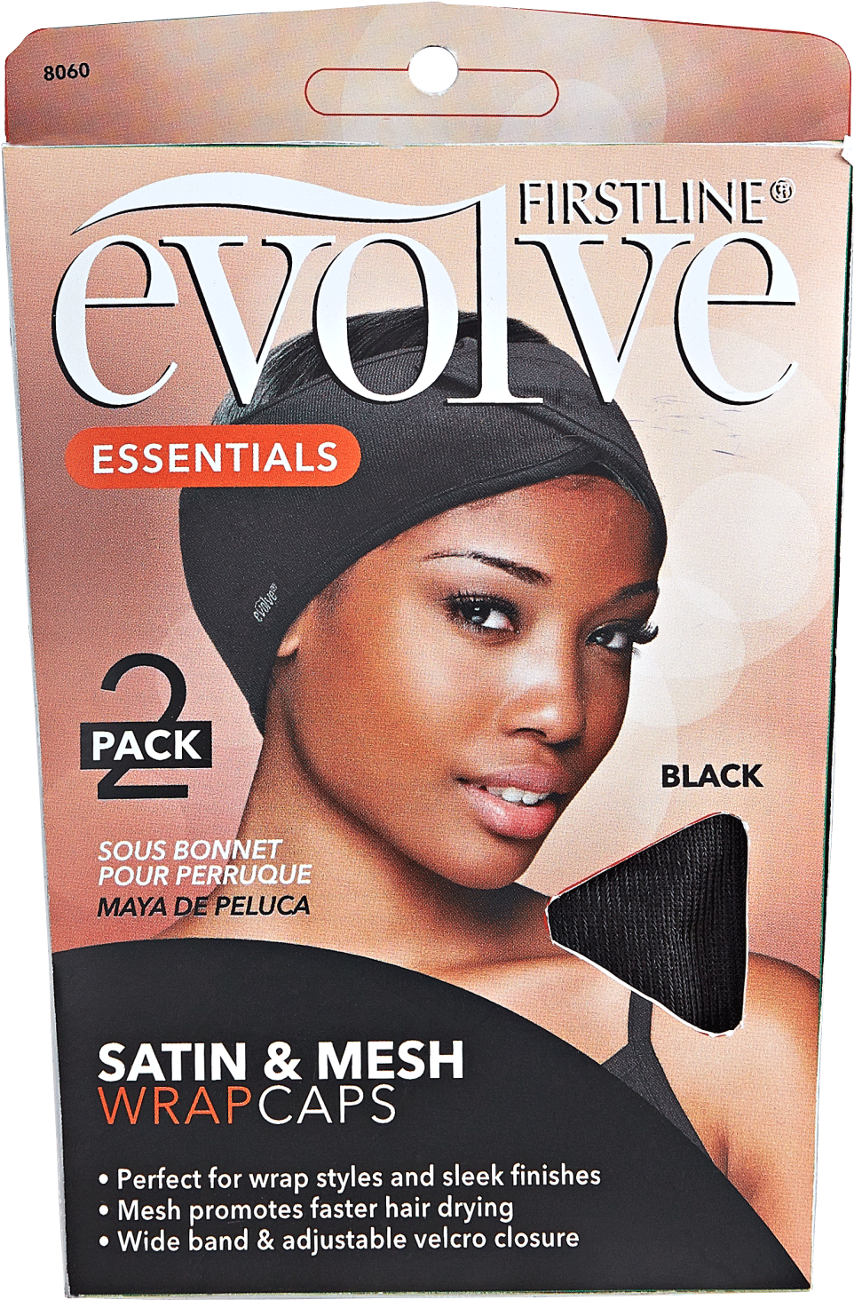 Download Evolve Black Go Satin Wrap Cap - Full Size PNG Image - PNGkit