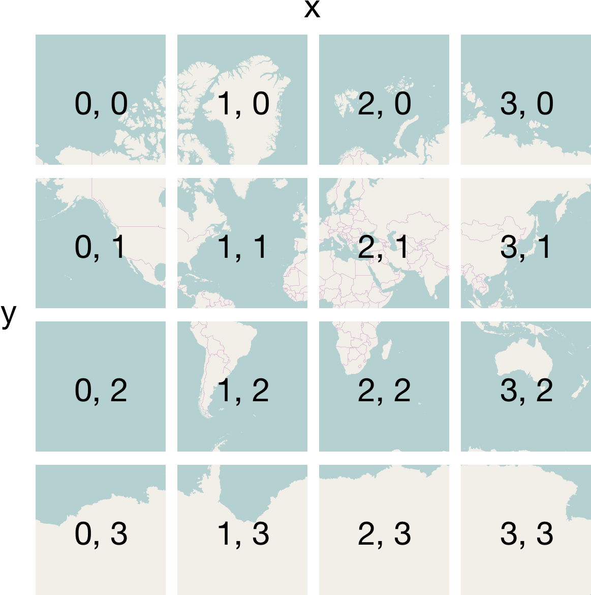 Download 4 By 4 Grid - Graphic Design - Full Size PNG Image - PNGkit