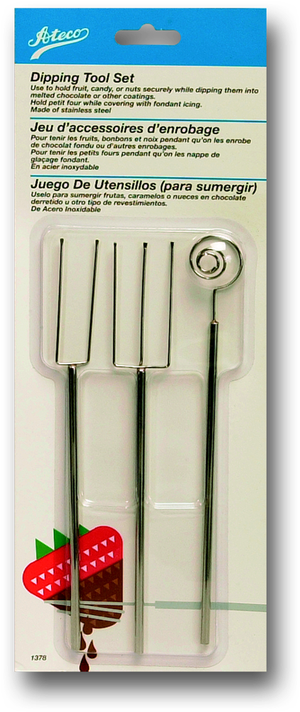 Download Dipping Tool Set - Comixpro Ateco 3 Piece Dipping Fondue Tool ...