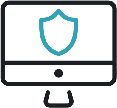 Download Computer Shield Icon - Icon - Full Size PNG Image - PNGkit