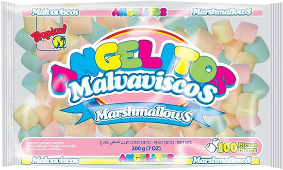 Download Malvaviscos Angelitos Surtidos 100u 200g - Marshmallow - Full ...