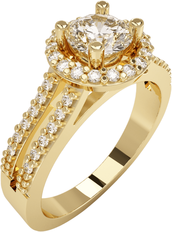 Download 1 - Engagement Ring - Full Size PNG Image - PNGkit