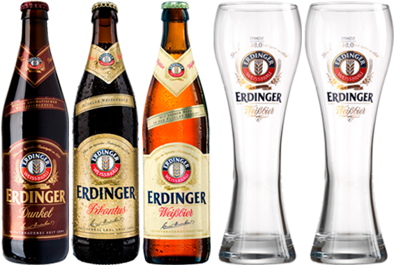 Download Erdinger Yeast Beer Bot - Full Size PNG Image - PNGkit