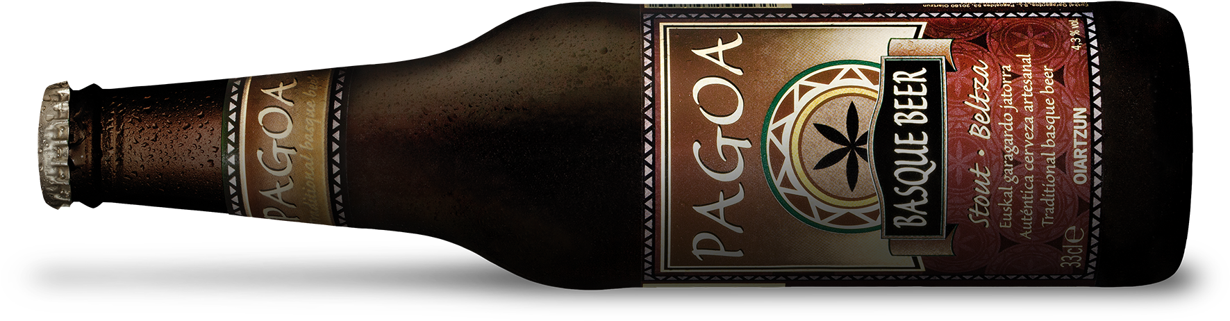 Download Pagoa Basque Beer Stout Beltza - Pagoa - Full Size PNG Image ...