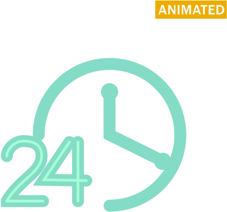 Download Open 24 Hours - Buka 24 Jam Logo Png - Full Size PNG Image ...