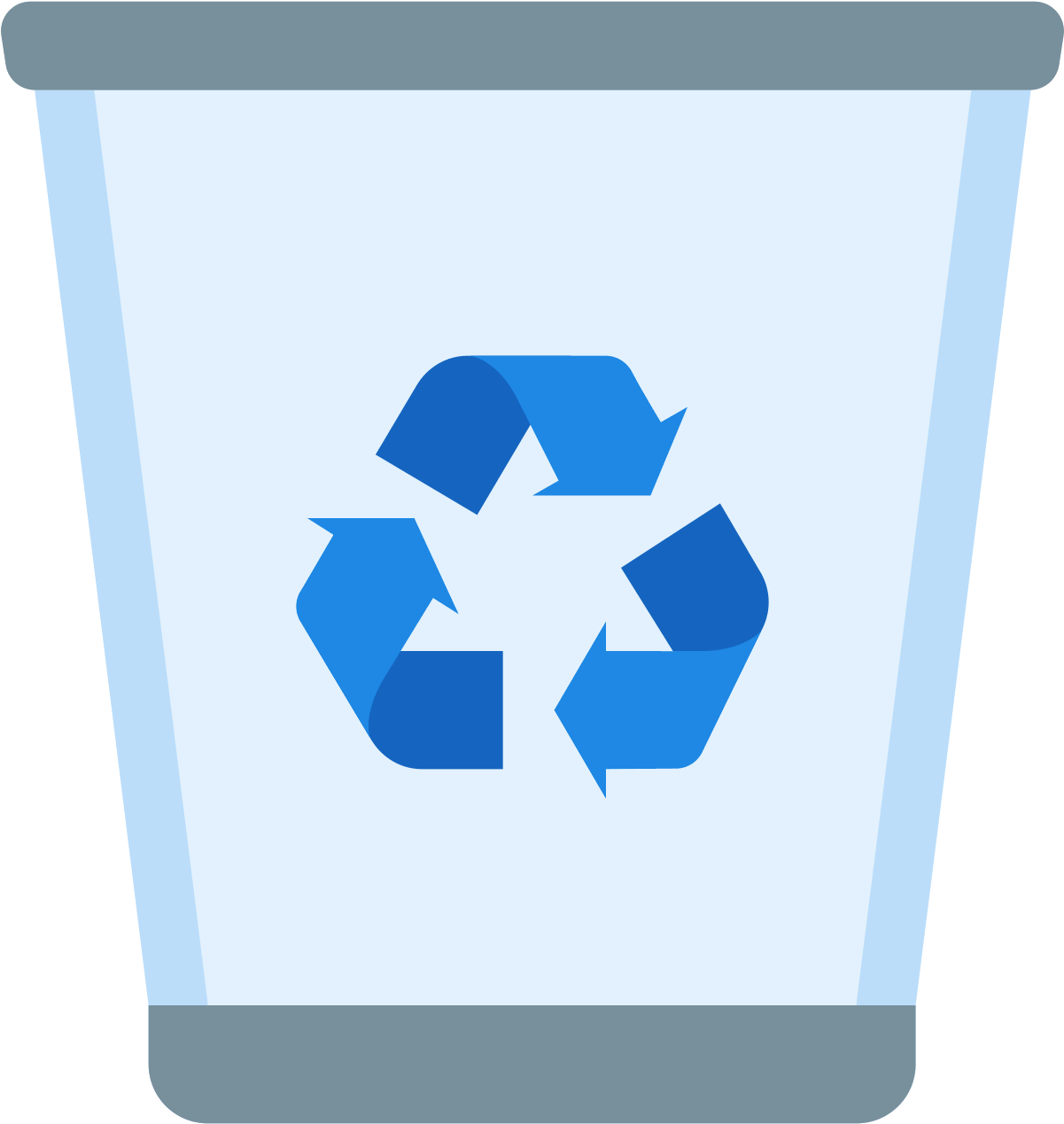 Download Papelera De Reciclaje Icon - Recycle Label - Full Size PNG ...