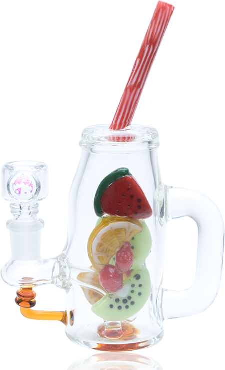 Download Empire Glassworks Watermelon Detox Dab Rig - Mini Mason Jar ...
