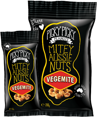 Download Mitey Aussie Nuts - Picky Peanuts Savoury Honey 80g X 10 ...