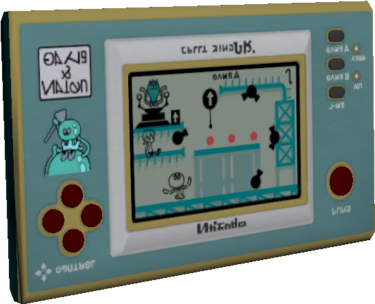 Download Game And Watch - Handheld Game Console - Full Size PNG Image ...