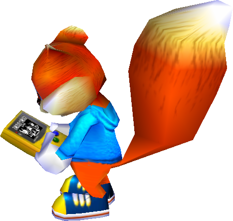 Download Conkerplaydonkeykongland - Conker The Squirrel Png - Full Size ...