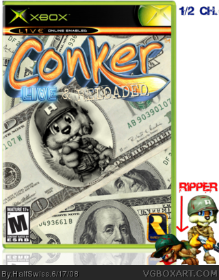 Download Live And Reloaded Box Cover - Conker: Live & Reloaded : Prima ...