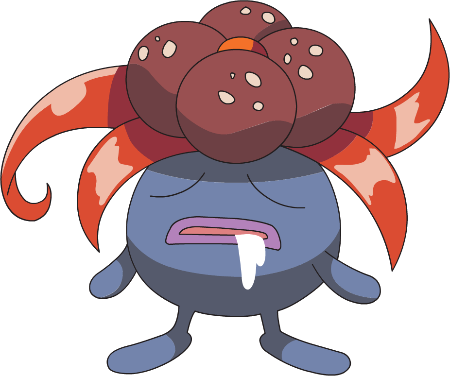 Download 044gloom Ag Anime - Gloom Pokemon - Full Size PNG Image - PNGkit