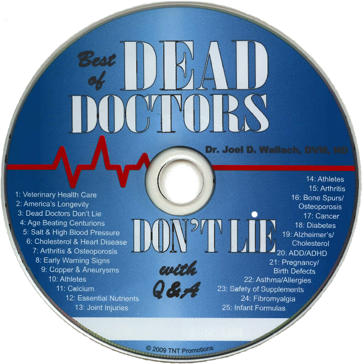 Download Dead Doctors Don't Lie Cd - Dead Doctors Don't Lie By Dr. Joel ...