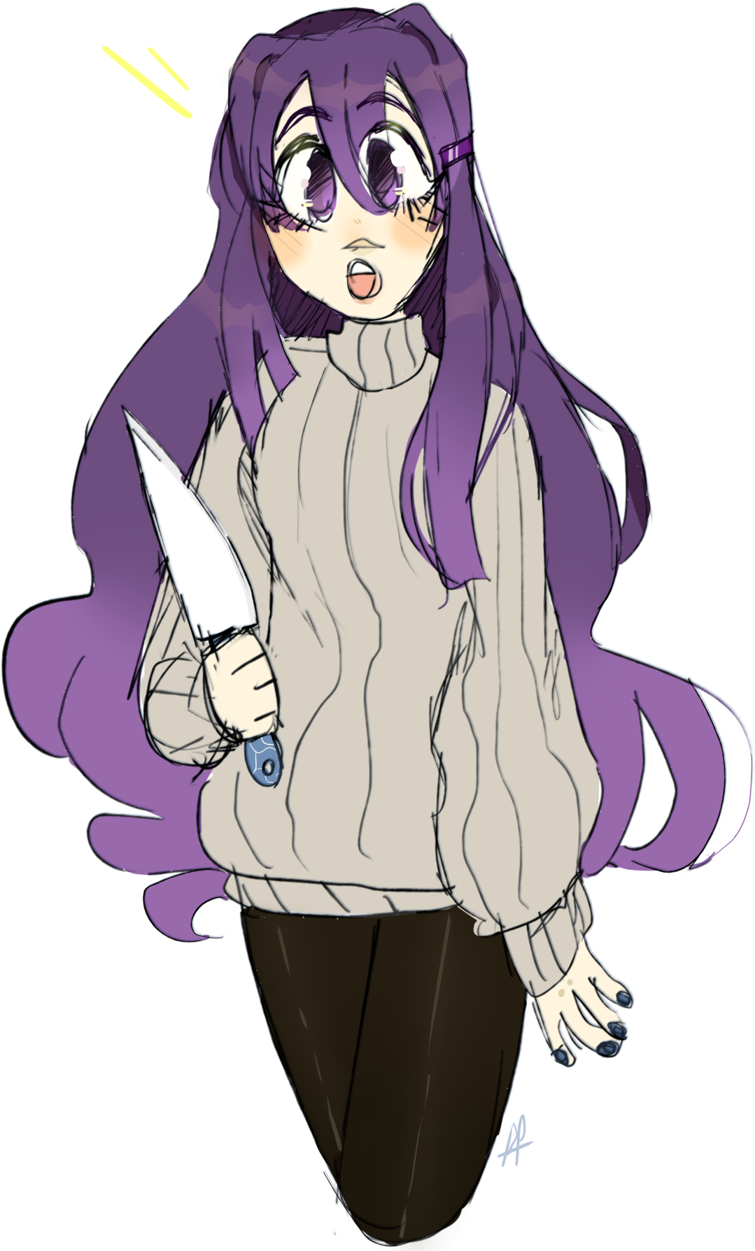 Download Yuri {tw - Cartoon - Full Size PNG Image - PNGkit
