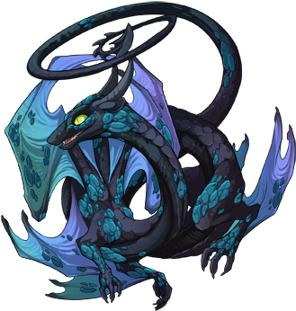 Download 9117625 350 - Flight Rising Black Dragon - Full Size PNG Image ...