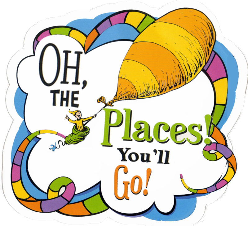 Download Dr Seuss Oh The Places You Ll Go Balloons - Full Size PNG Image - PNGkit