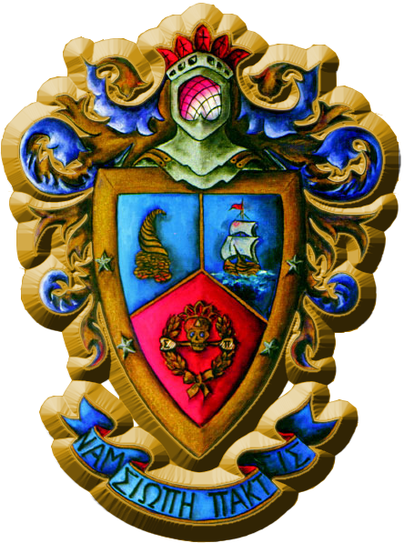 Sigma Pi Crest Vector Clipart