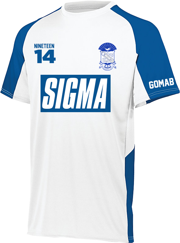 Download Phi Beta Sigma Home Soccer Jersey - Phi Beta Sigma Soccer Jersey - Full Size PNG Image ...