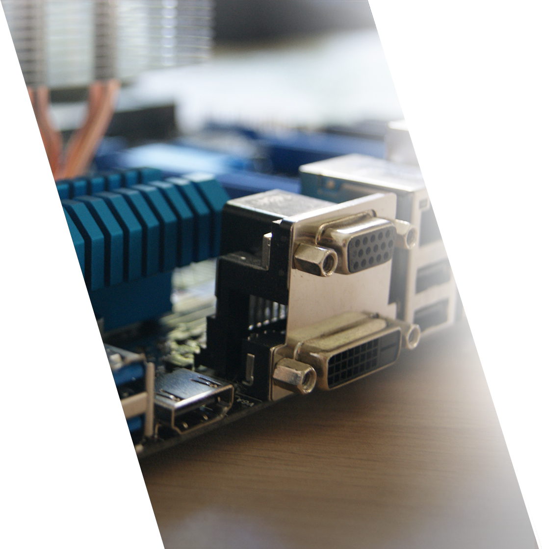 Download Custom Built Pc And Repair - Motherboard - Full Size PNG Image ...