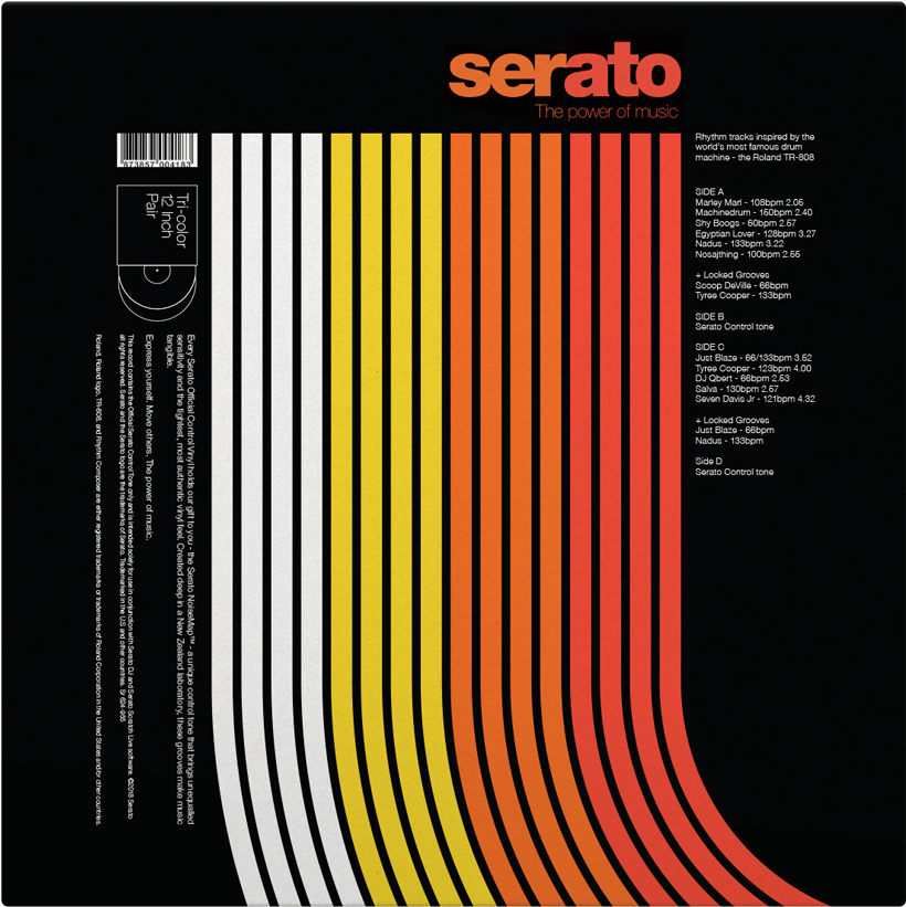 Download Previous Next - Roland 808 Serato Control Vinyl Colored Vinyl ...