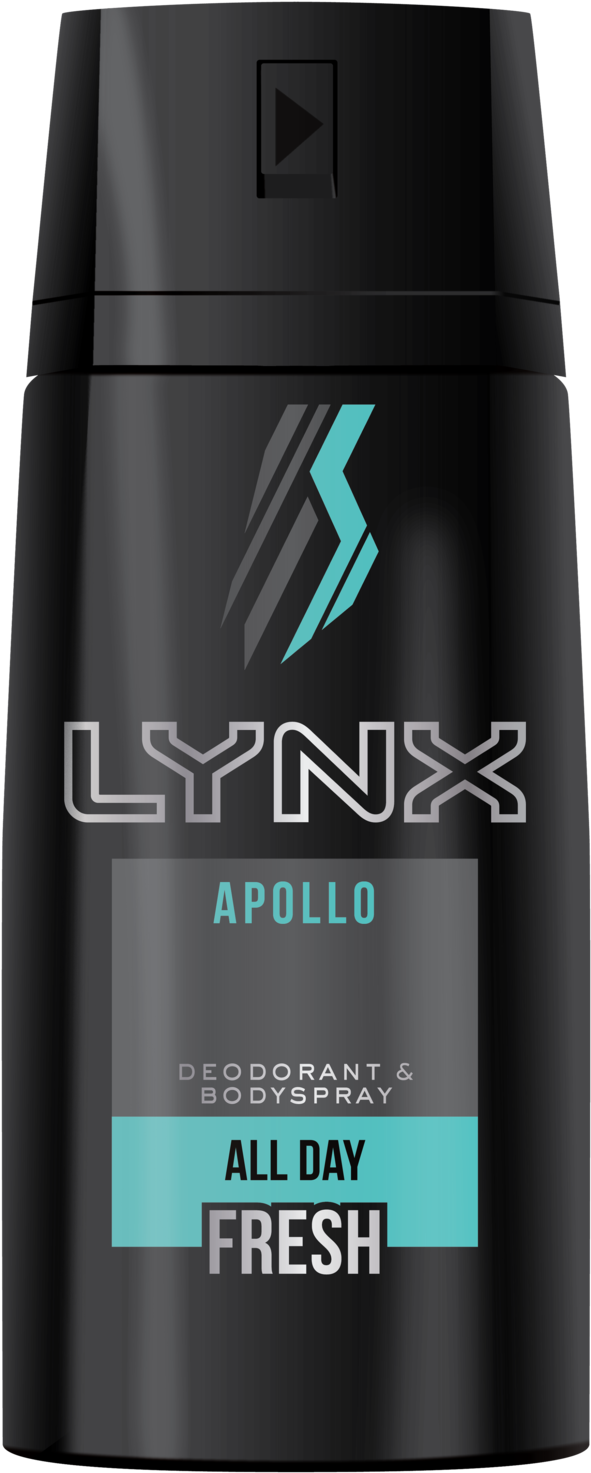 Download Lynx Apollo Deodorant Bodyspray 150ml - Full Size PNG Image ...