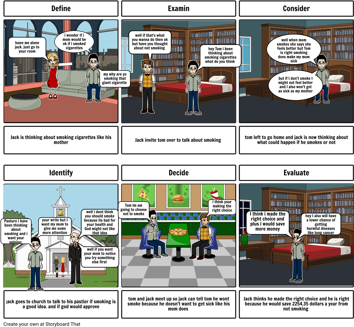 Download Decision-making Comic Strip - Ethical Dilemma - Full Size PNG Image - PNGkit