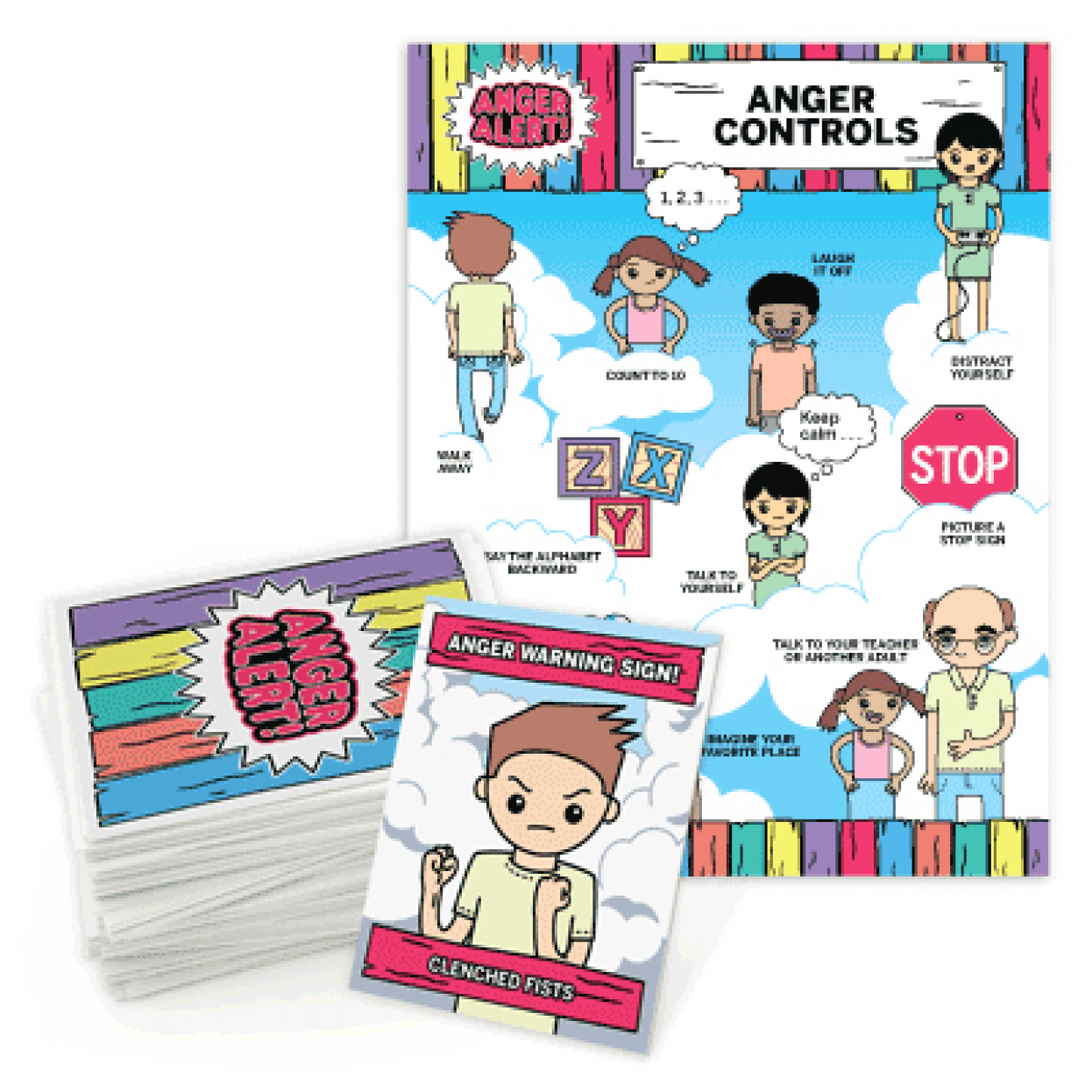 Download Anger Alert Card Game - Anger Alert! Set Of 2 Posters - Full ...