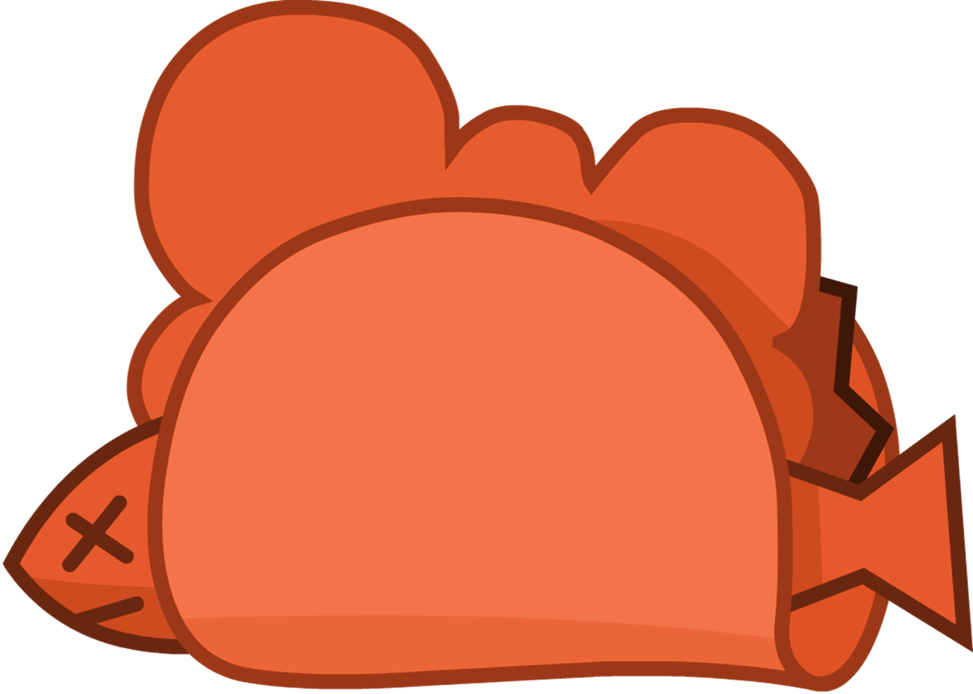 Download Orange Taco - Bfb Assets Taco - Full Size PNG Image - PNGkit