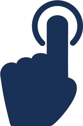 Download [hand Pressing Button Icon] - Finger Pressing Button Icon ...