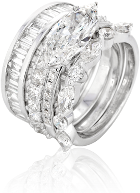 Download Of Fancy Diamond Rings - Engagement Ring - Full Size PNG Image ...