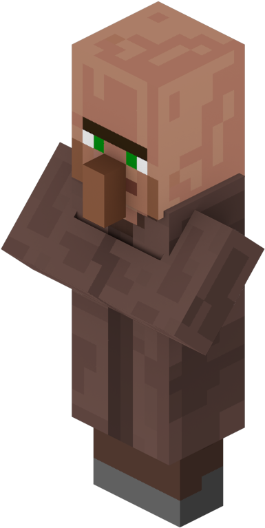 Download 10, 9 October 2011 - Minecraft Villagers - Full Size PNG Image ...