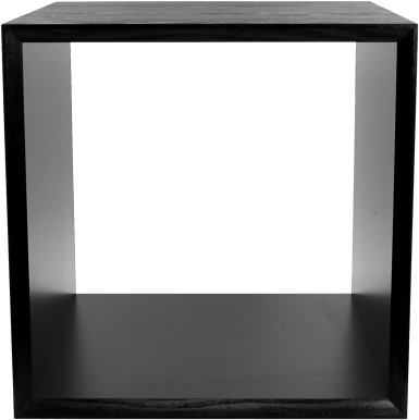 Download Black Open Mod Box - Shelf - Full Size PNG Image - PNGkit