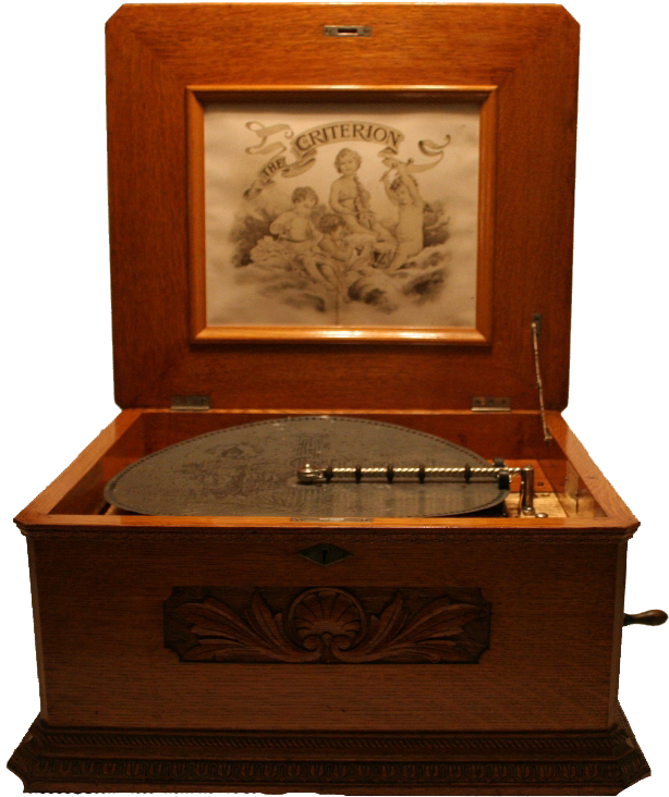 Download Criterion 15 3/4″ Disc Music Box - Music Box Gif Png - Full ...