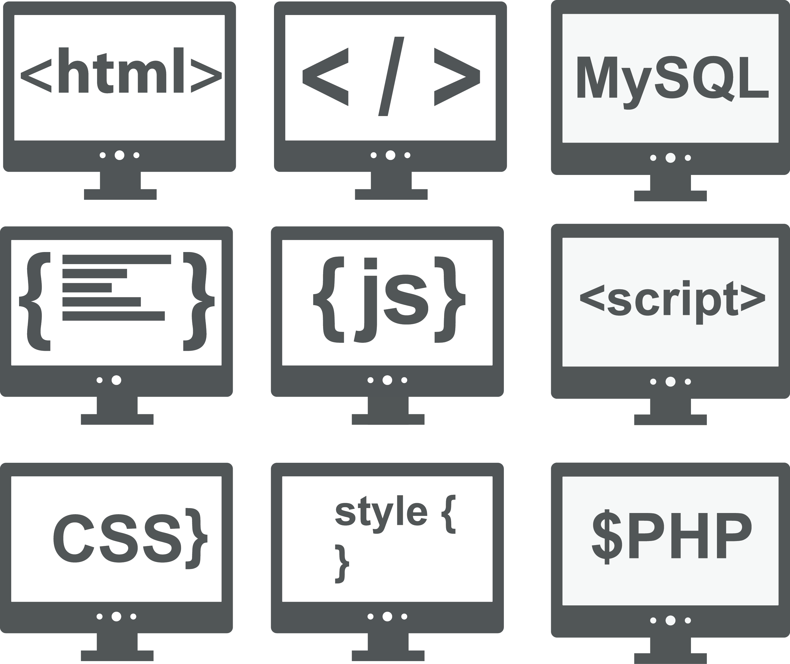 Download Web Development Vector Icons - Full Size PNG Image - PNGkit