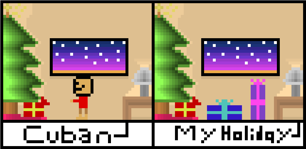 Download Cuban Christmas And Mine - Graphic Design - Full Size PNG ...