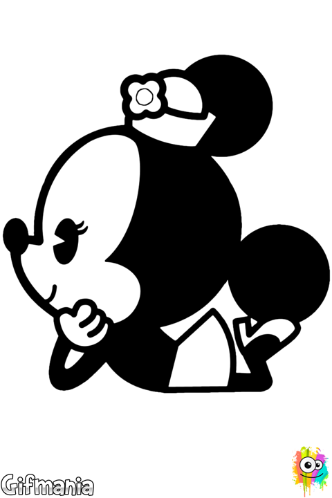 Download Resultado De Imagen Para Minnie Blanco Y Negro - Minnie Blanco ...