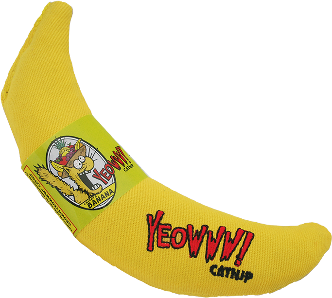 Download Upc - Yellow Banana Catnip Toy - Full Size PNG Image - PNGkit