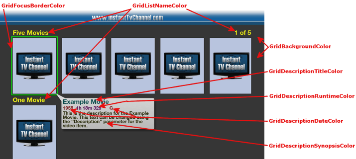 Download Roku Grid Colors - Diagram - Full Size PNG Image - PNGkit