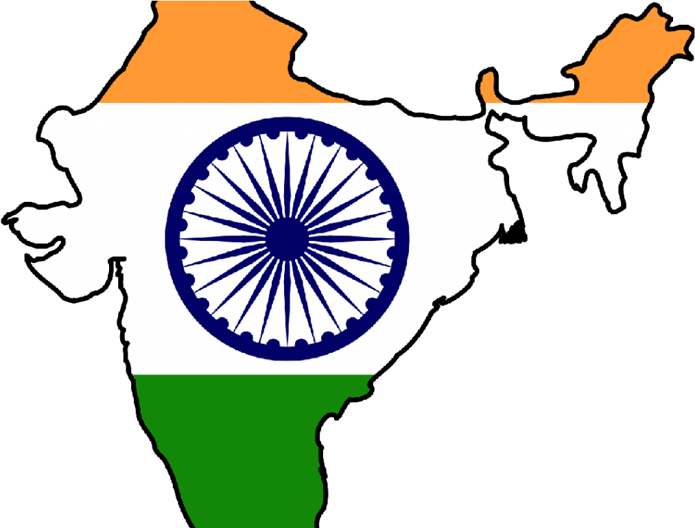 Download Available Downloads - India Flag Map Png - Full Size PNG Image ...
